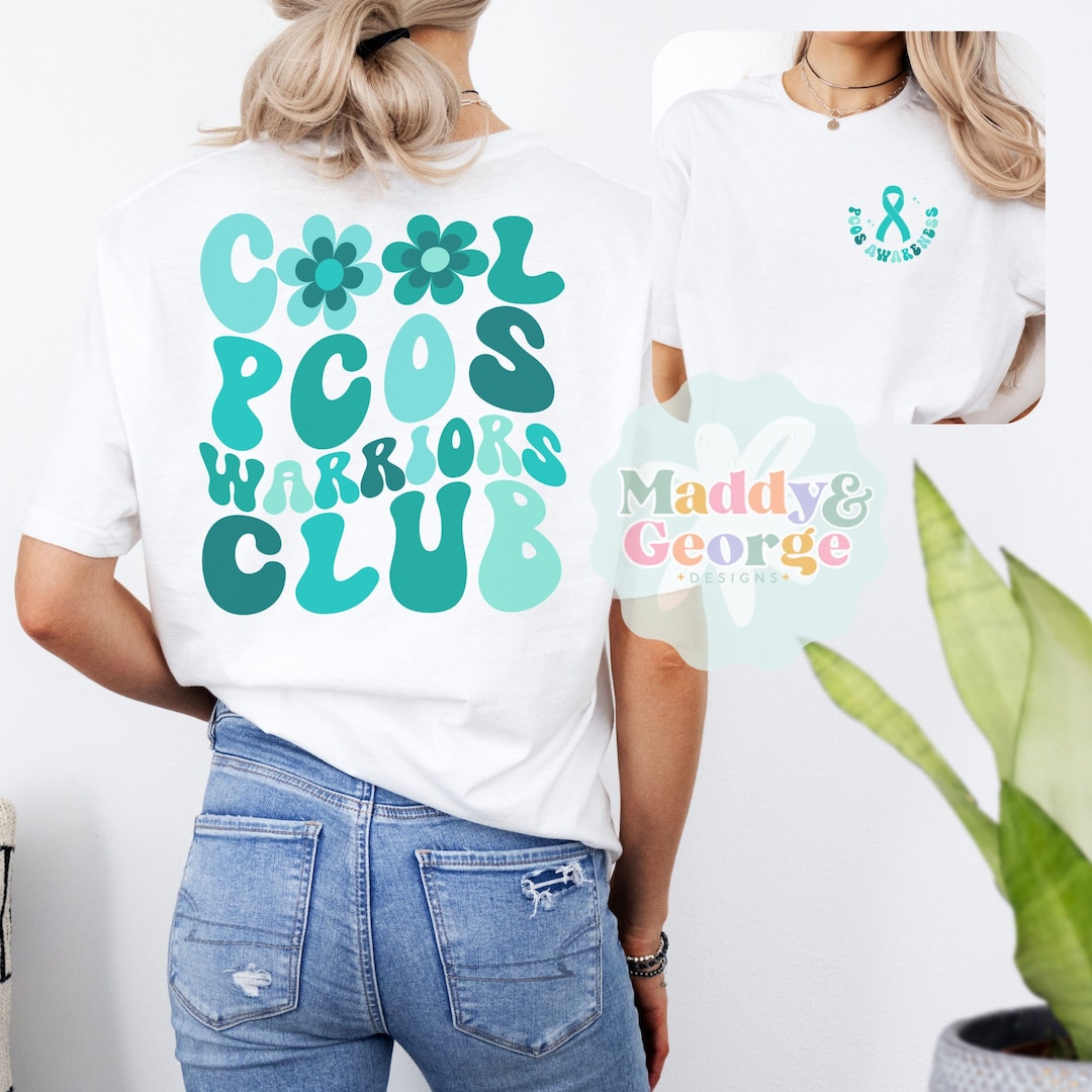 PCOS Awareness T-shirt: Polycystic Ovary Syndrome Warrior Tee - Etsy