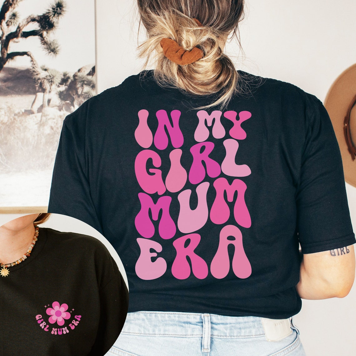 In My Girl Mum Era Shirt, Cool Mamas Club, Gift for Mum, Cute Mum Shirt ...
