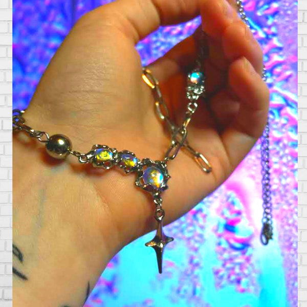 Cyber Punk Acubi Necklace - Etsy
