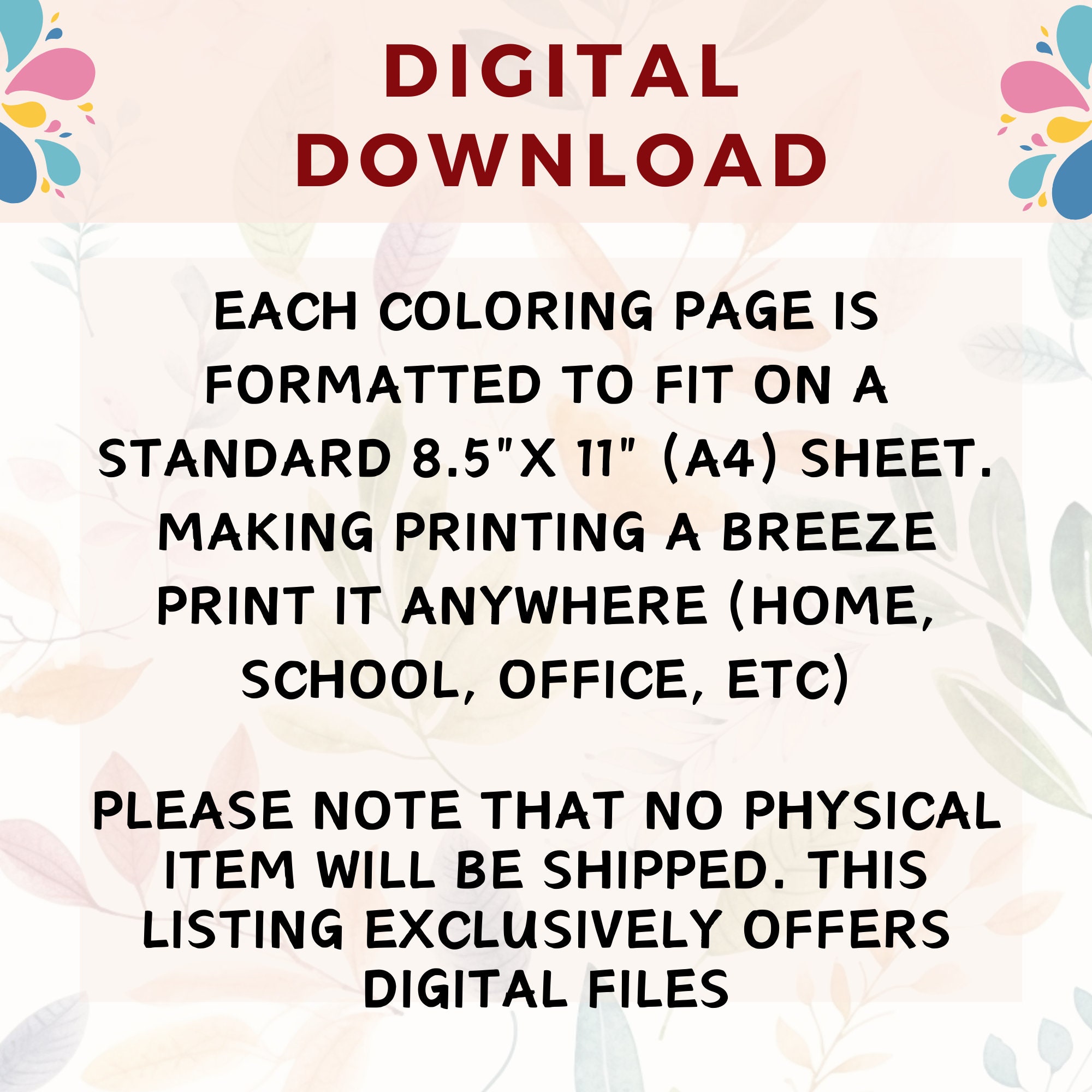 Printable Coloring Books Coloring Pages 422 Pages 10 Categories for ...