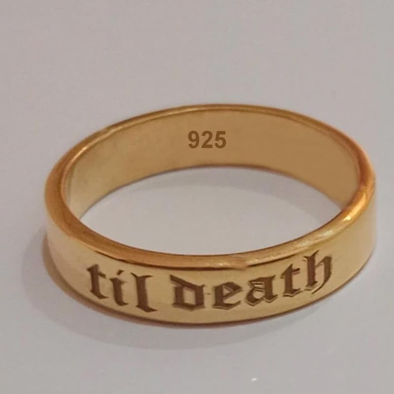 Til Desth Ring - Etsy New Zealand
