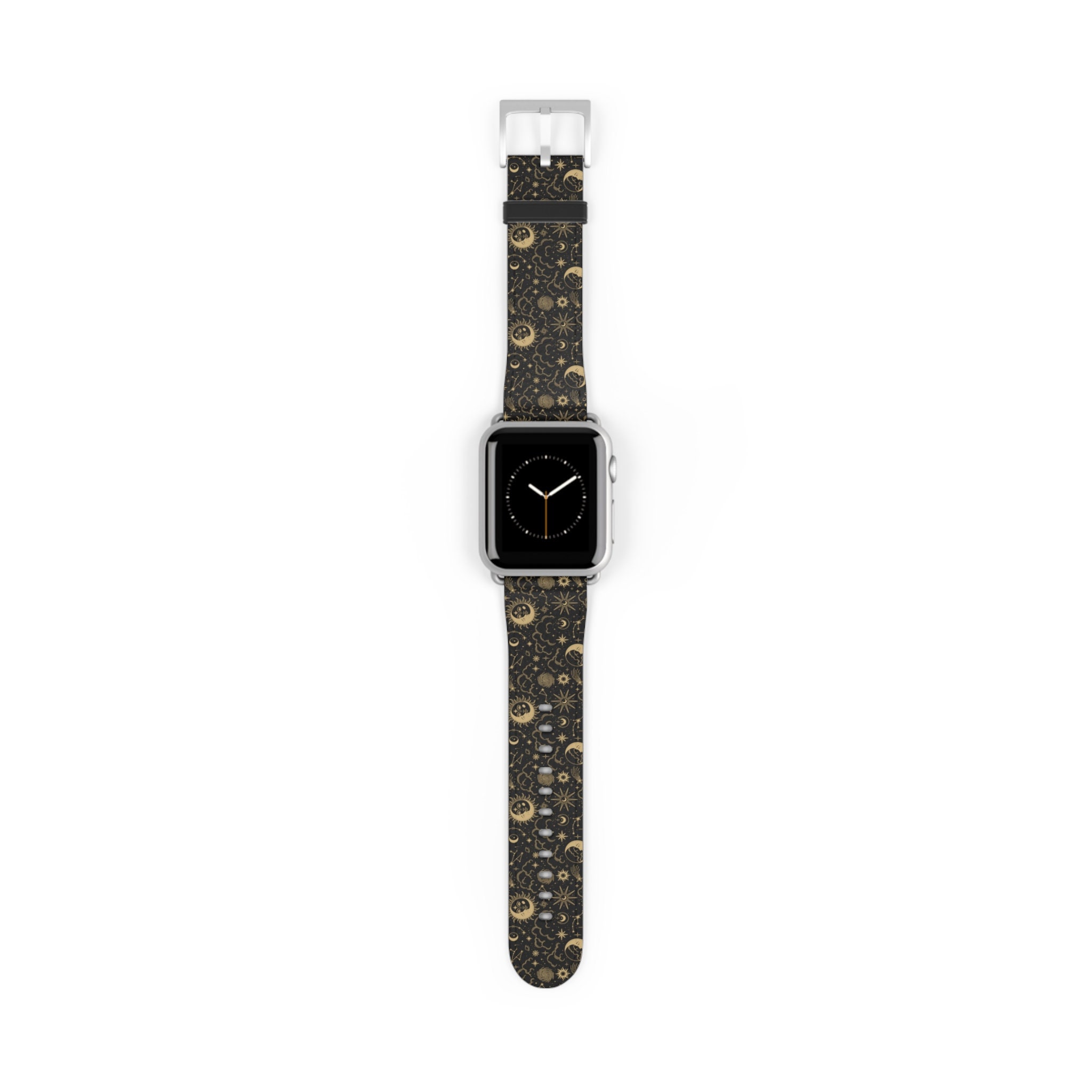 Moon Sun Stars Band, Print, Apple Watch Band, Moon Iwatch Bands, Astro ...