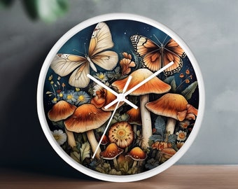 Cottagecore Wall Clock, Cute Clock, Cottage Core Decor, Strawberry ...