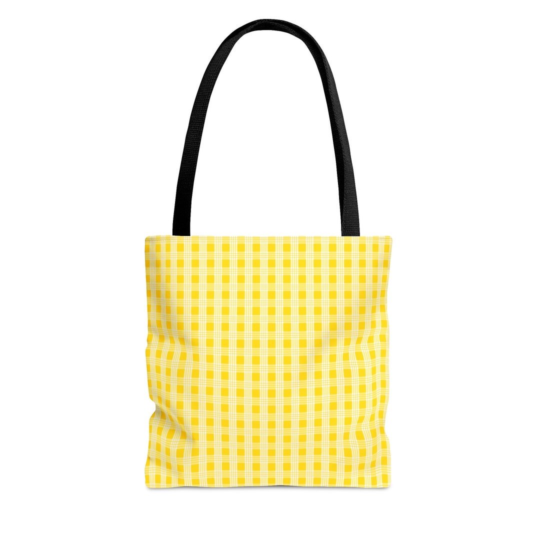 Yellow Palaka Tote Bag | Hawaii Nature | Reusable Bag | Hawaii Gift ...