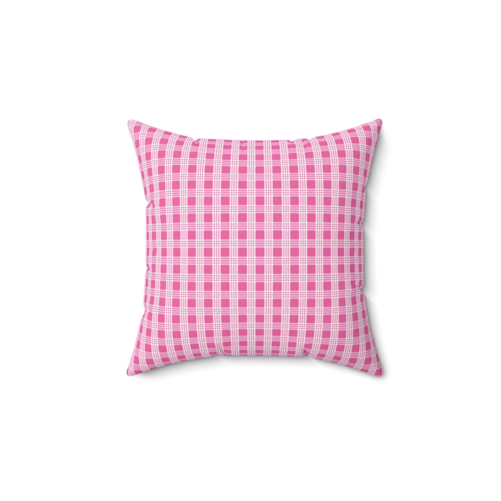 Pink Palaka Square Pillow | Hawaii Gift | New Home Gift | House Warming ...