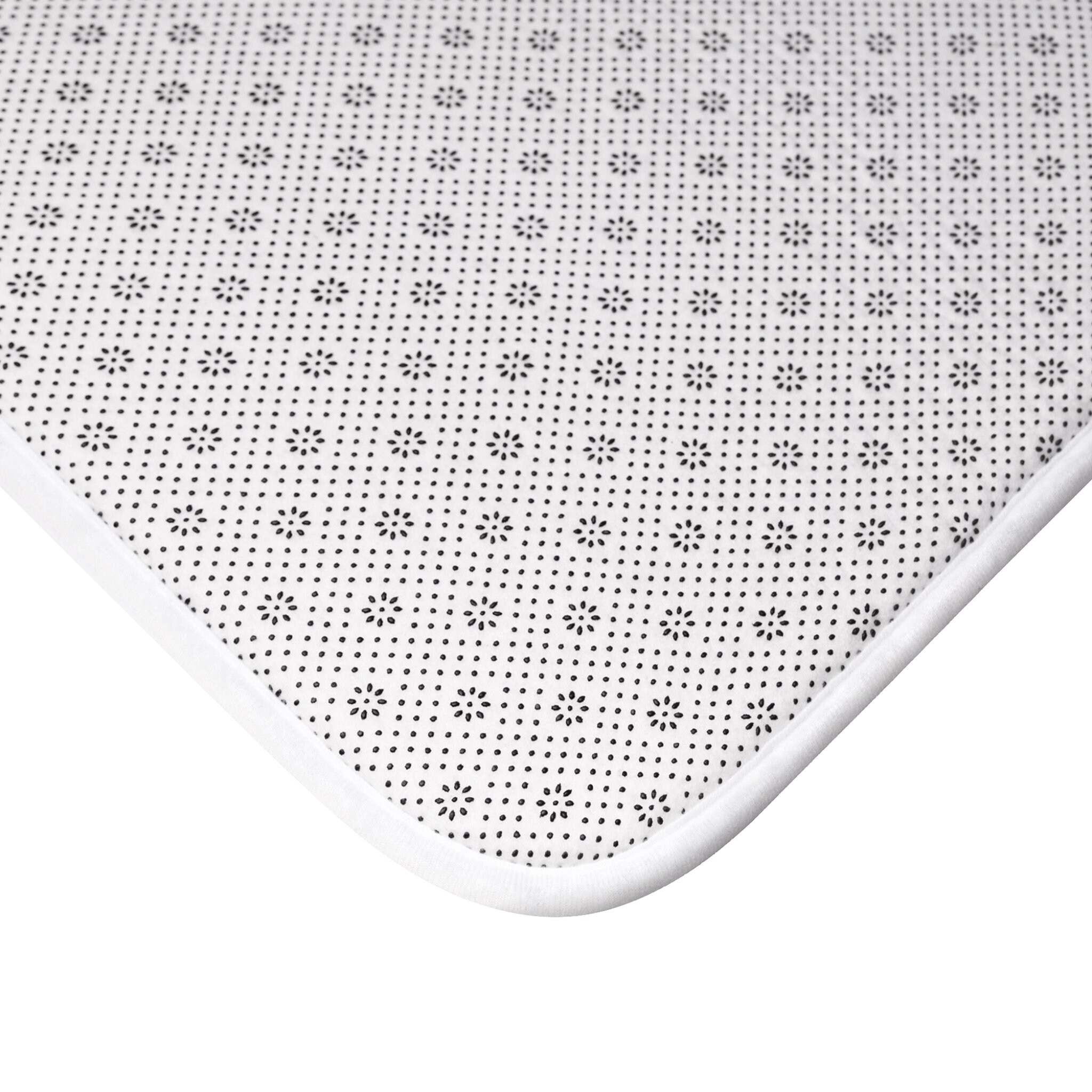 Red Palaka Bath Mat / Hawaiian Bathroom Decor / Memory Foam / Anti-slip ...