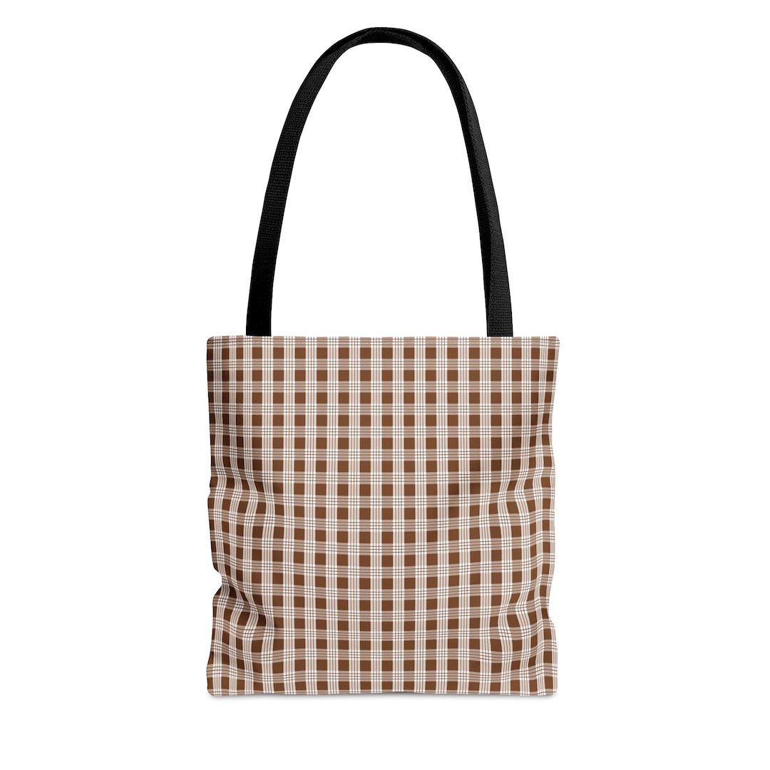 Brown Palaka Tote Bag | Hawaii Nature | Reusable Bag | Hawaii Gift ...