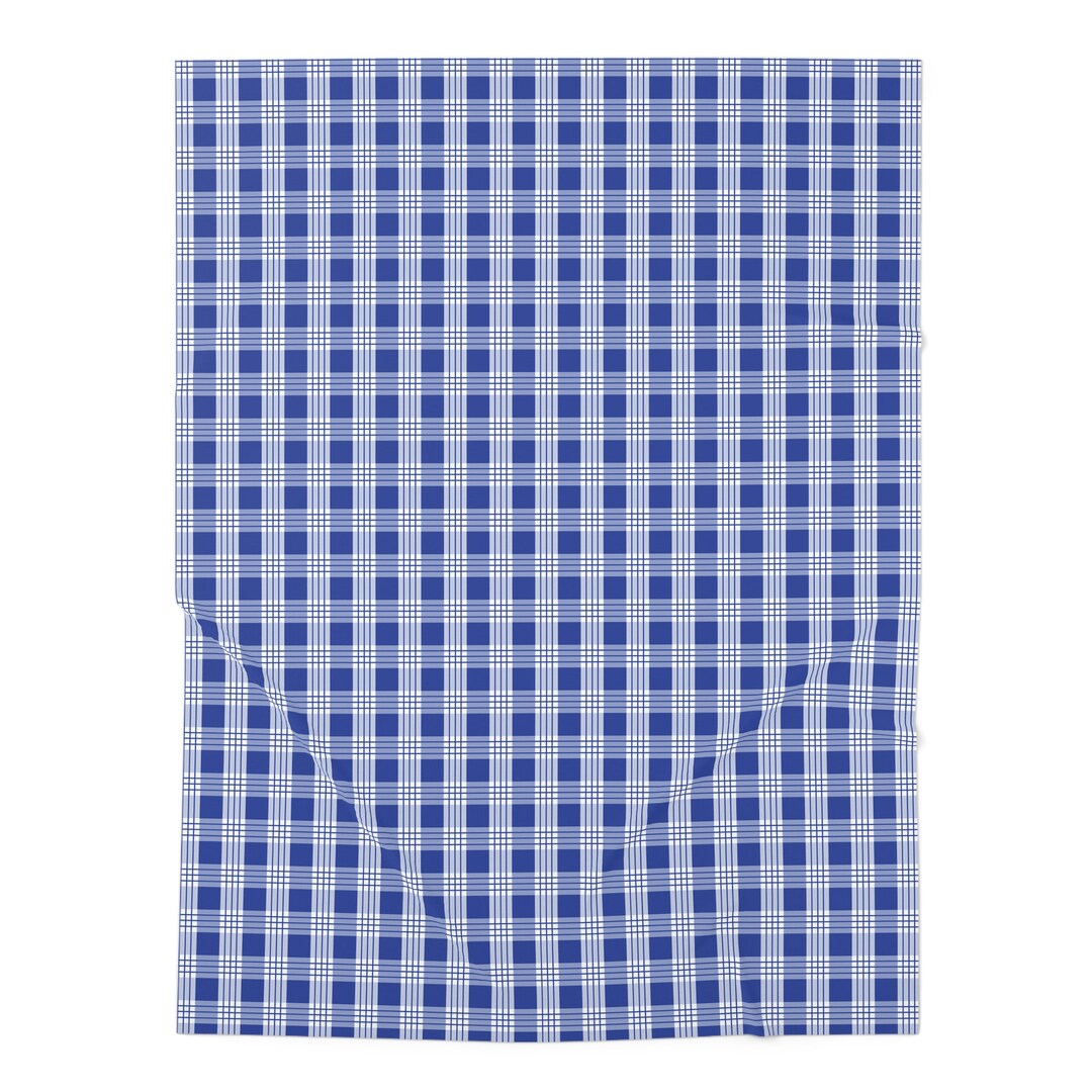 Blue Palaka Baby Swaddle Blanket / New Baby / Baby Shower Gift ...