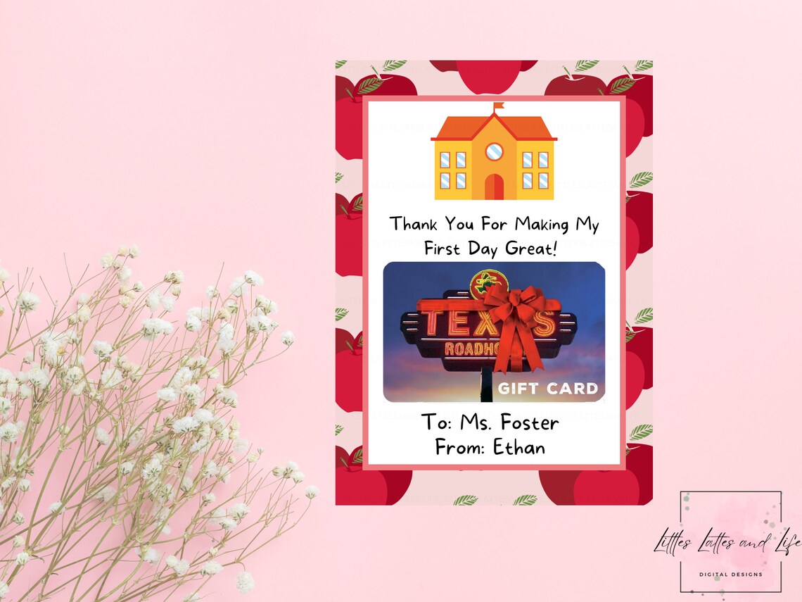 EDITABLE Printable Instant Download First Day of School Gift - Etsy