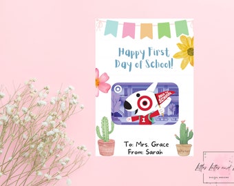 EDITABLE Printable Instant Download First Day of School Gift - Etsy