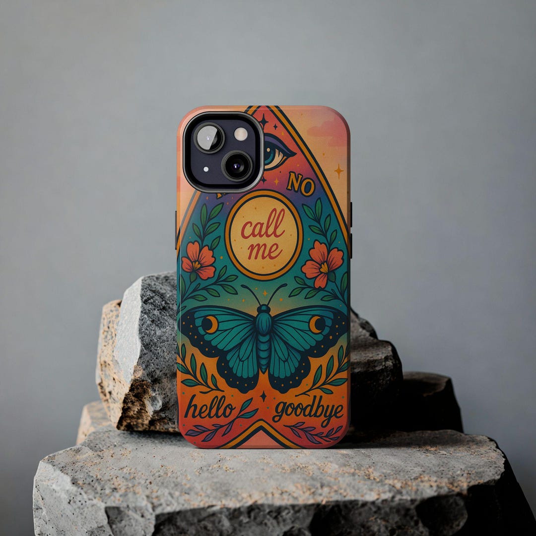 Bohemian Ouija Board Butterflies Tough Phone Cases, Unique Accessory ...