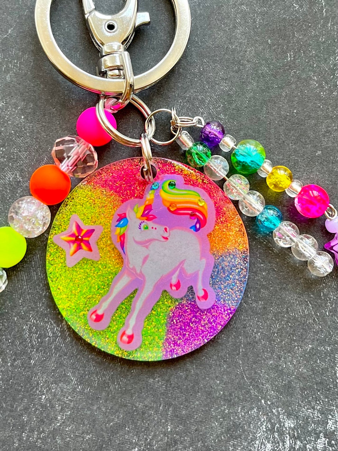 Horse 90s Keychain - Etsy