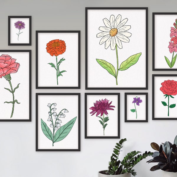 Flower Poster - Etsy Australia