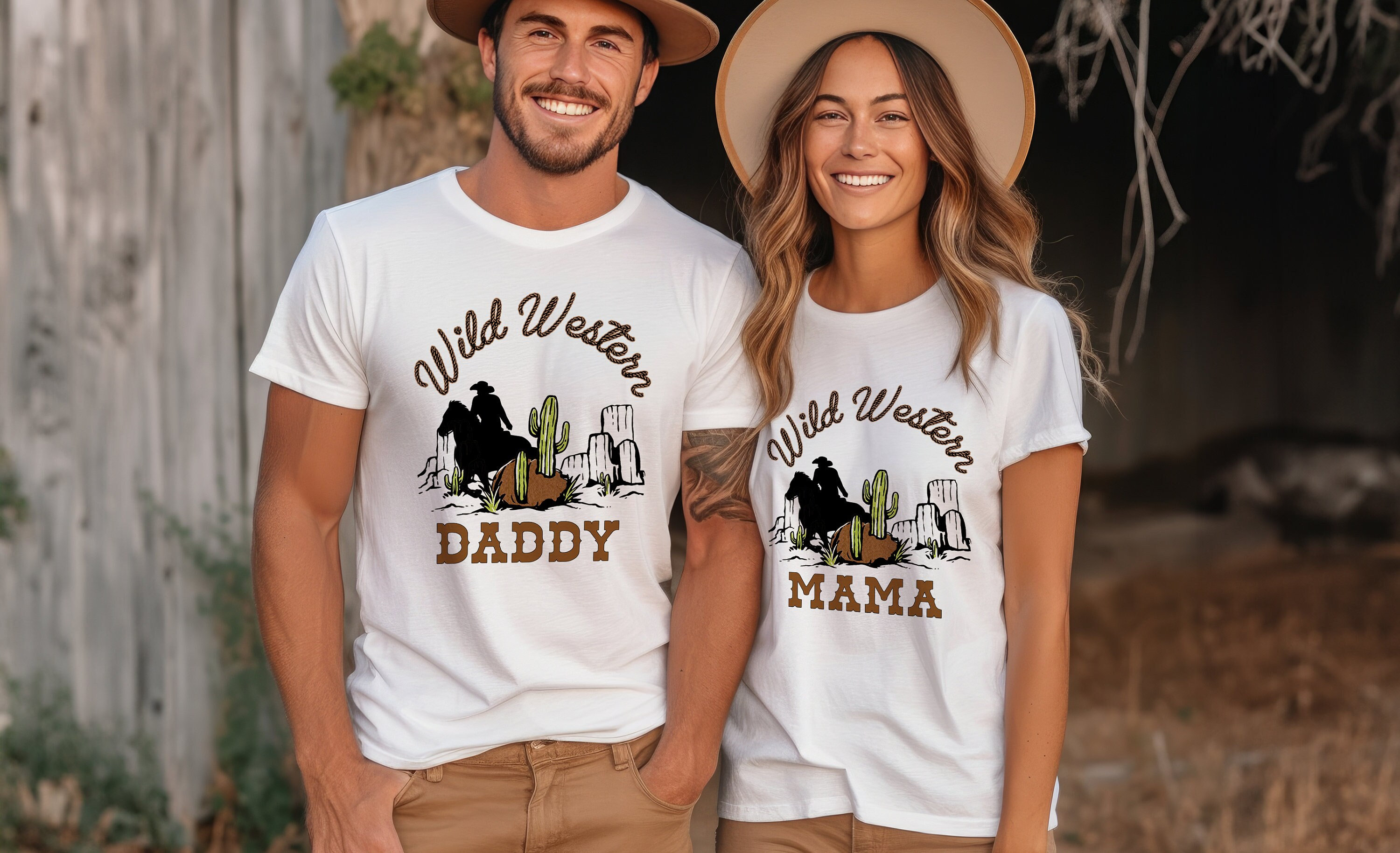 Matching Family Wild Western Shirts Family Western Wild Theme - Etsy