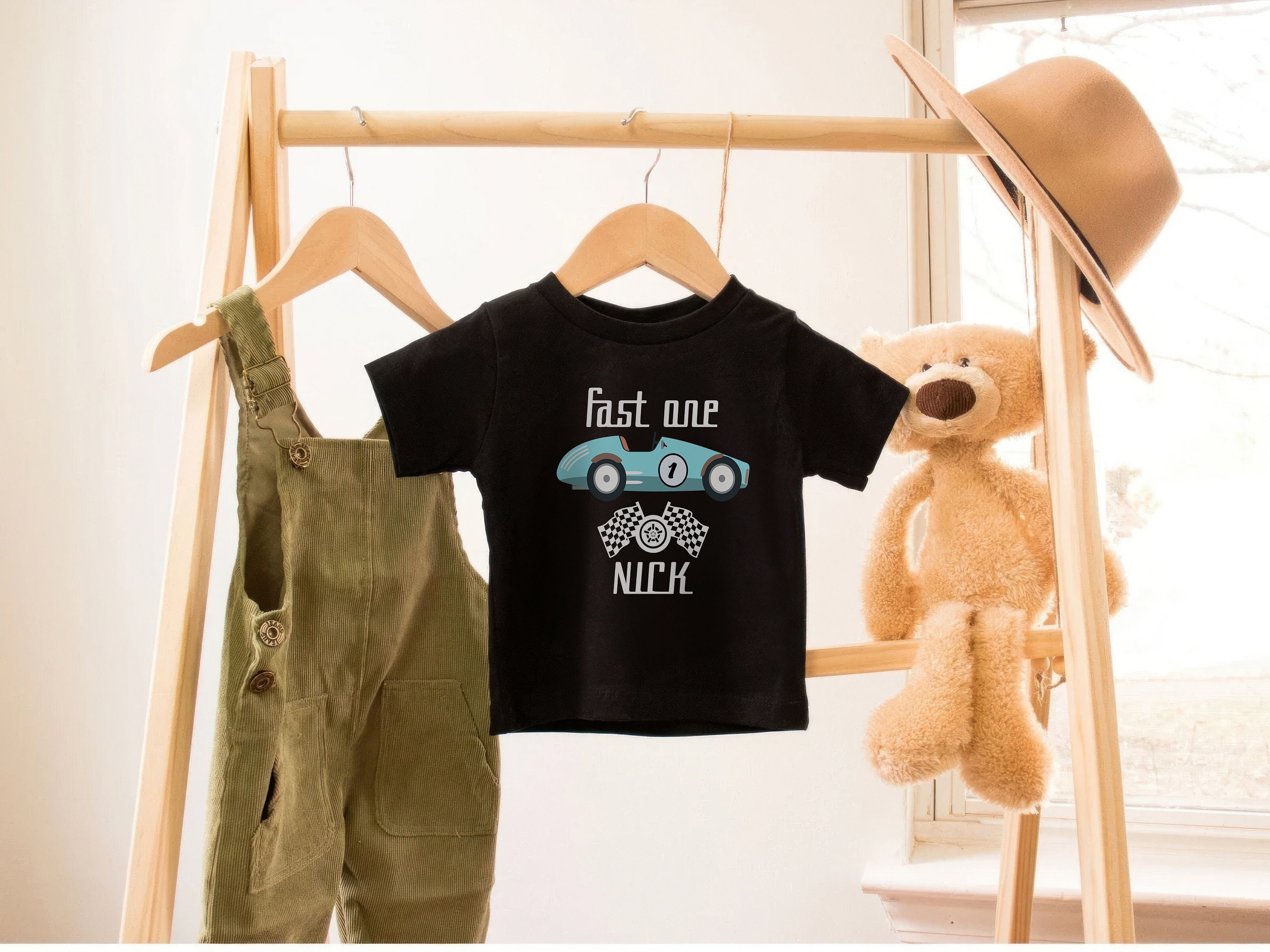 Fast One Race Car 1st Birthday Shirt: Personalized Family Party Tee - Etsy