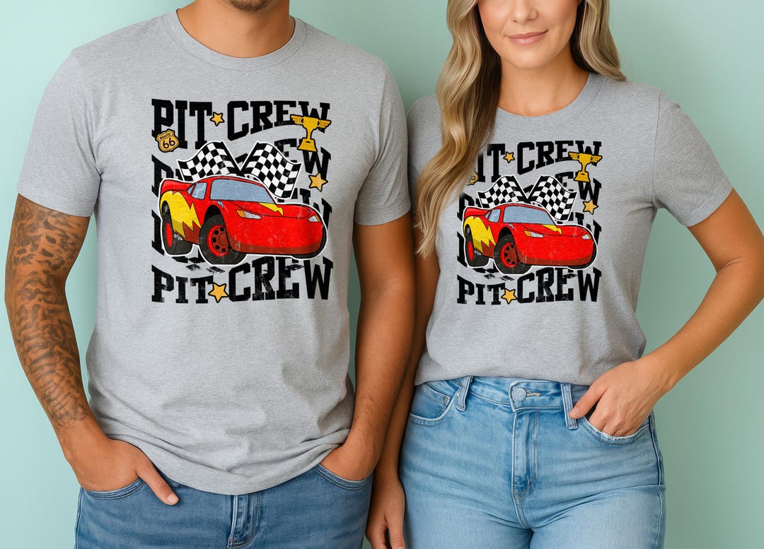 Pit Crew Birthday Shirt: Racing Family Party Outfit - Etsy