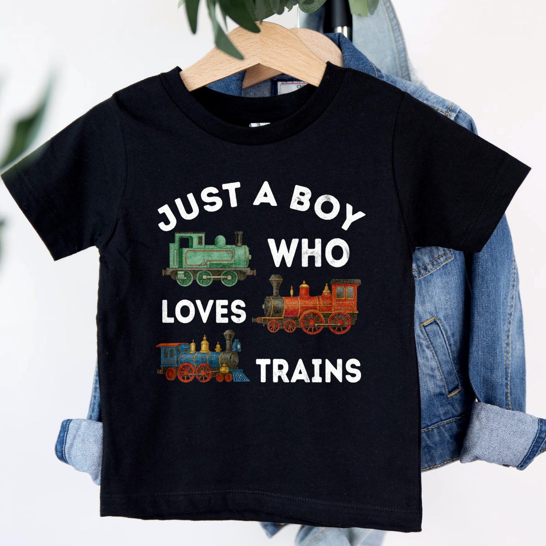 Boys Train Lover Shirt: Vintage Locomotive Toddler Tee - Etsy