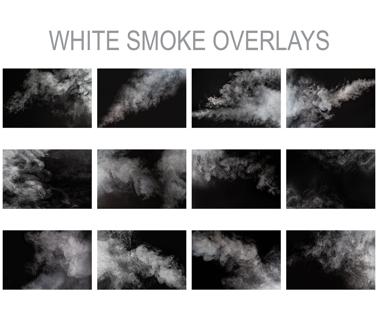 24 Smoke Overlays High Quality Smoke Overlays Coloured Smoke Overlays ...