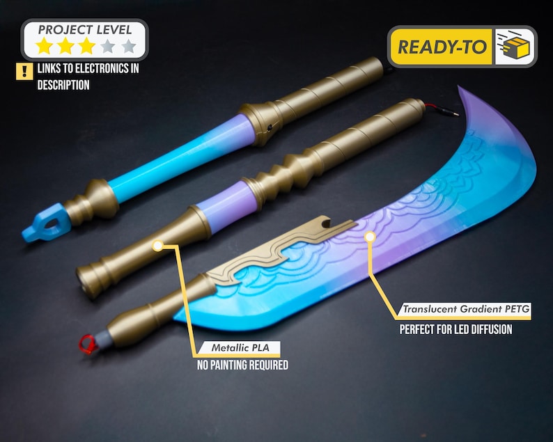 Glaive de cosplay de Mira, cazadora de demonios Kpop – Archivo para ...