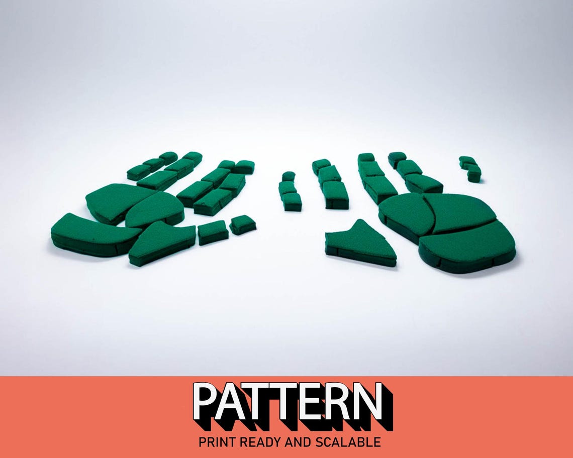 Bomb Hero Cosplay Pattern - Gauntlet and Gloves - Etsy