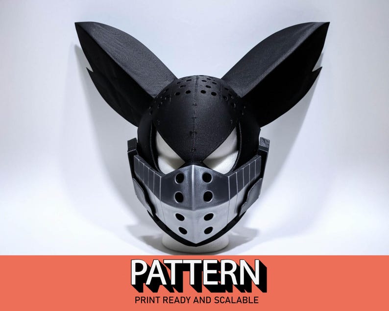 Deku Cosplay Pattern - Vigilante Mask and Hero Mask - Etsy