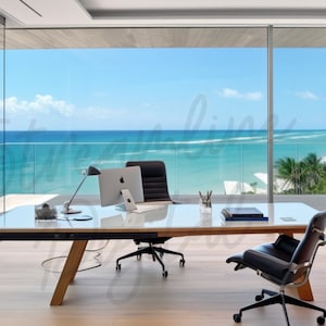 Modern Tropical Realistic Virtual Backgrounds | Zoom | Backdrop ...