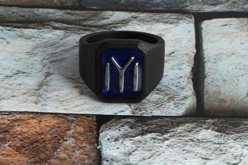 Kayi Tribe Derilus Ertugrul Symbol IYI, Men Handmade Ring, Ottoman ...