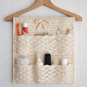 Crochet Sofa Armrest Organizer Pattern PDF – Couch Storage Caddy With ...
