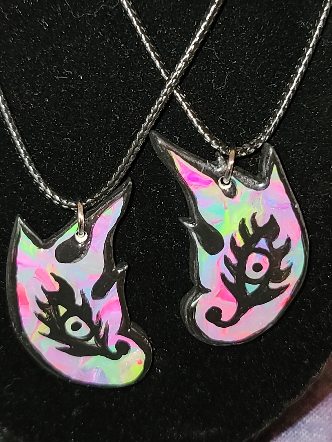 Fanmade Tool Inspired Lateralus Eye BFF Pendants on Cord, 2 Pendants - Etsy
