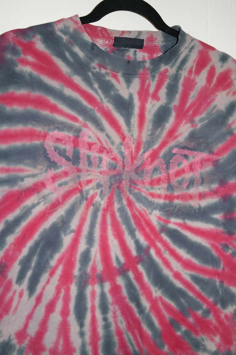 Upcyled Pre-owned OG Vintage Slipknot Reverse Dyed Tee- Men's Size M - Etsy
