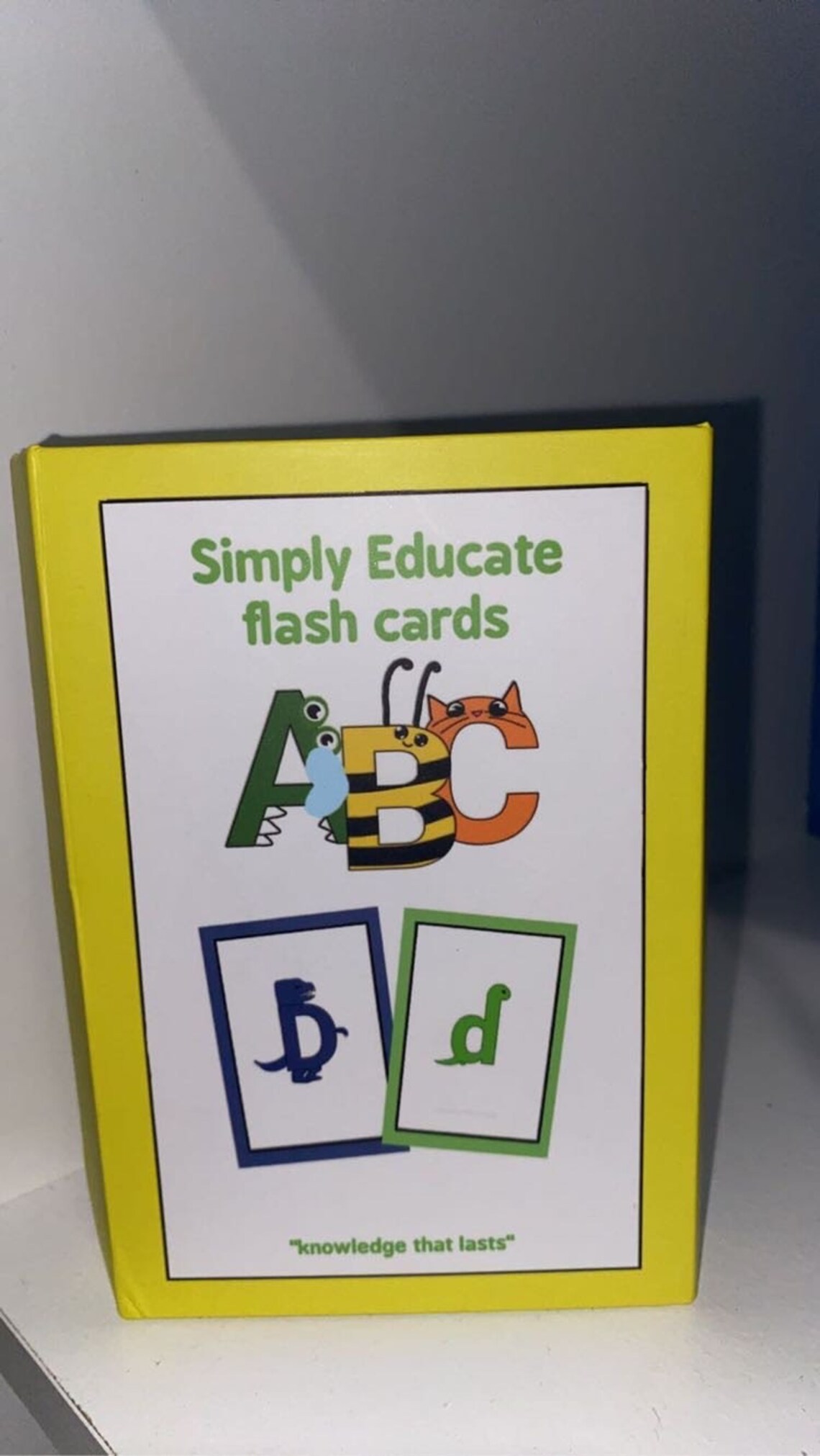 Colorful Alphabet Embedded Mnemonic Flashcards With Durable Magnetic ...