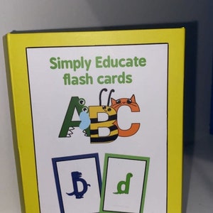 Colorful Alphabet Embedded Mnemonic Flashcards With Durable Magnetic ...