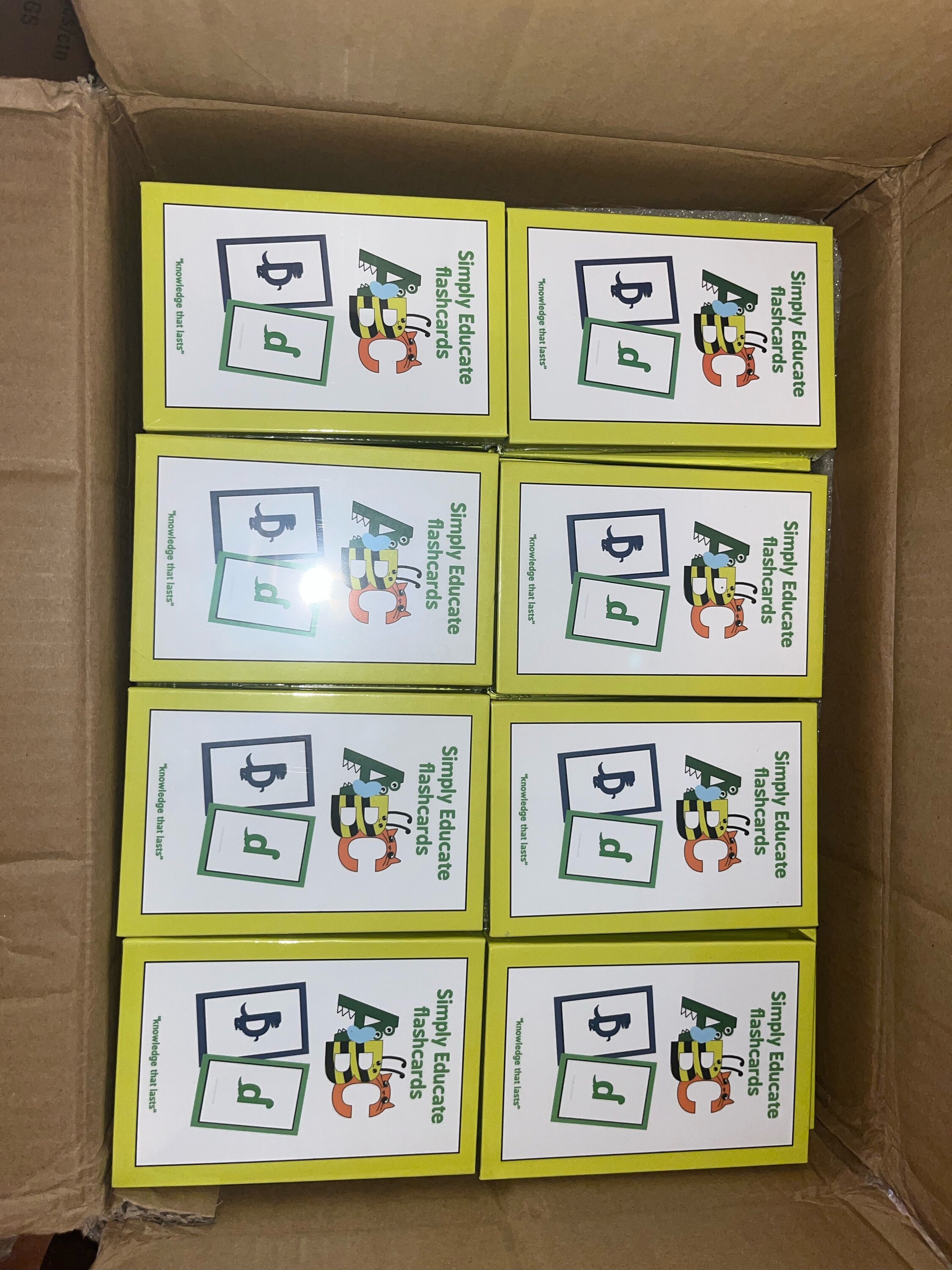 Colorful Alphabet Embedded Mnemonic Flashcards With Durable Magnetic ...