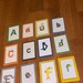 Colorful Alphabet Embedded Mnemonic Flashcards With Durable Magnetic ...