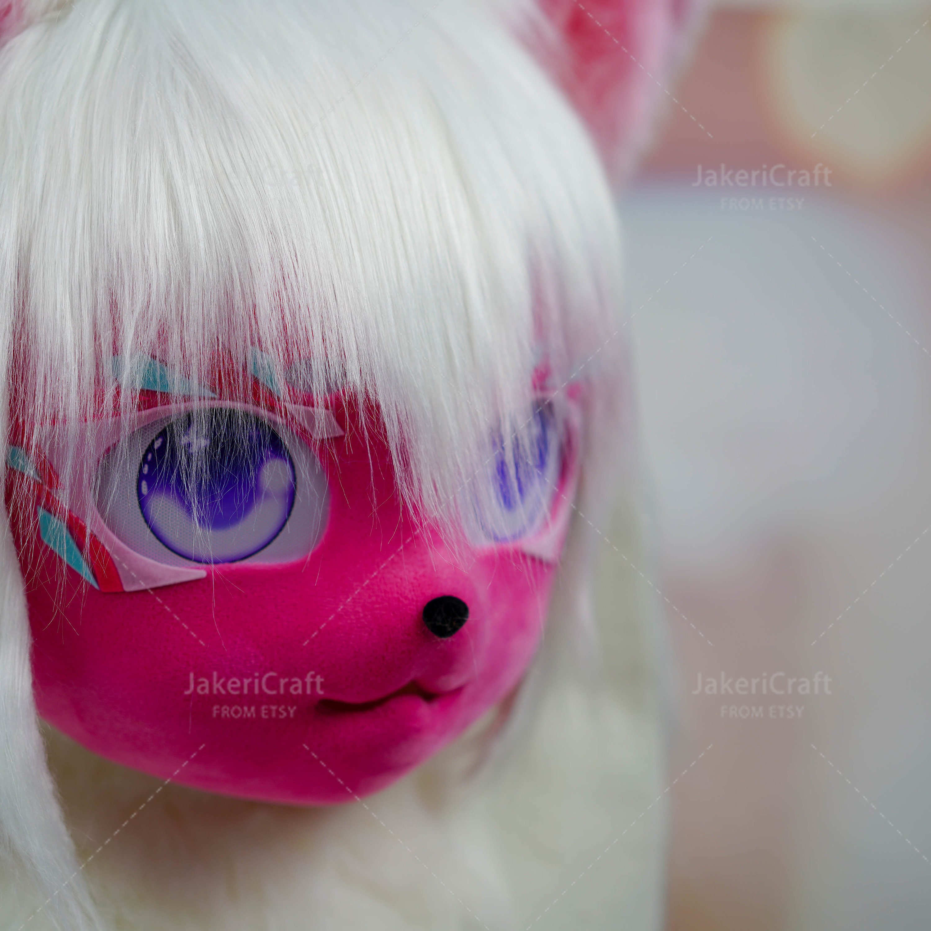 Kigu Head Cute Kawaii Fursuit Custom Head Cat Mask Fursuit - Etsy Australia