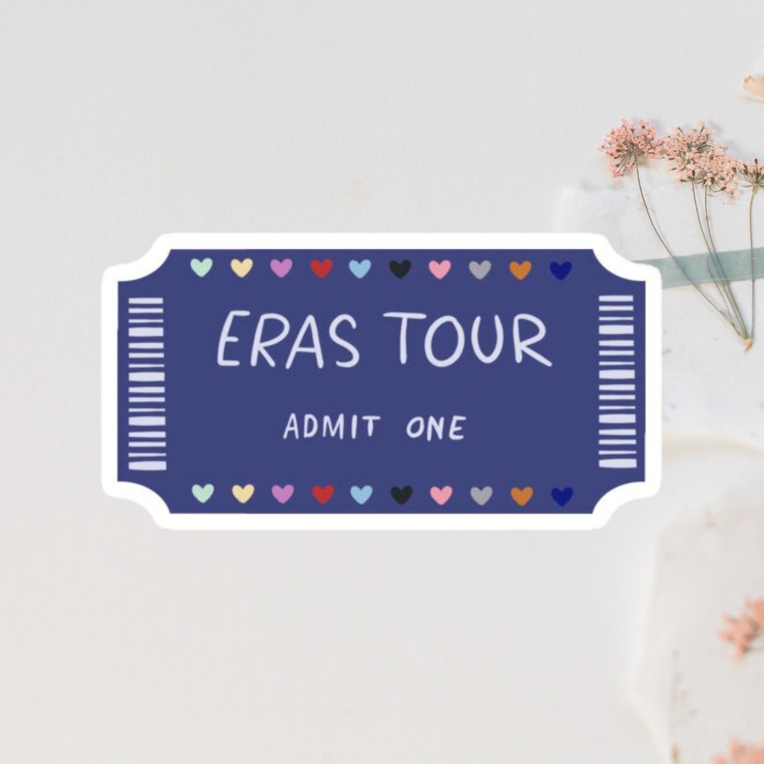 Eras Tour Stickers Eras Tour Bundle Swiftie Gift Swiftie - Etsy