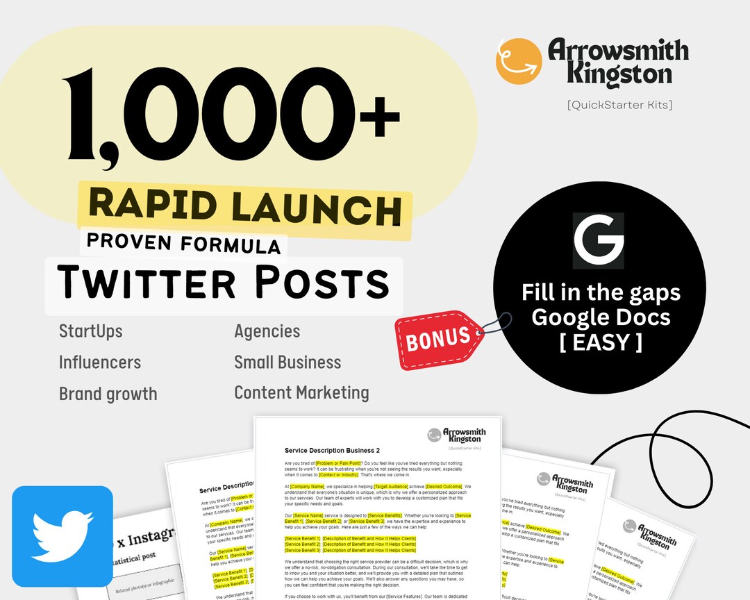 1000+ Rapid Launch Twitter Posts | Get Followers | Grow Twitter ...