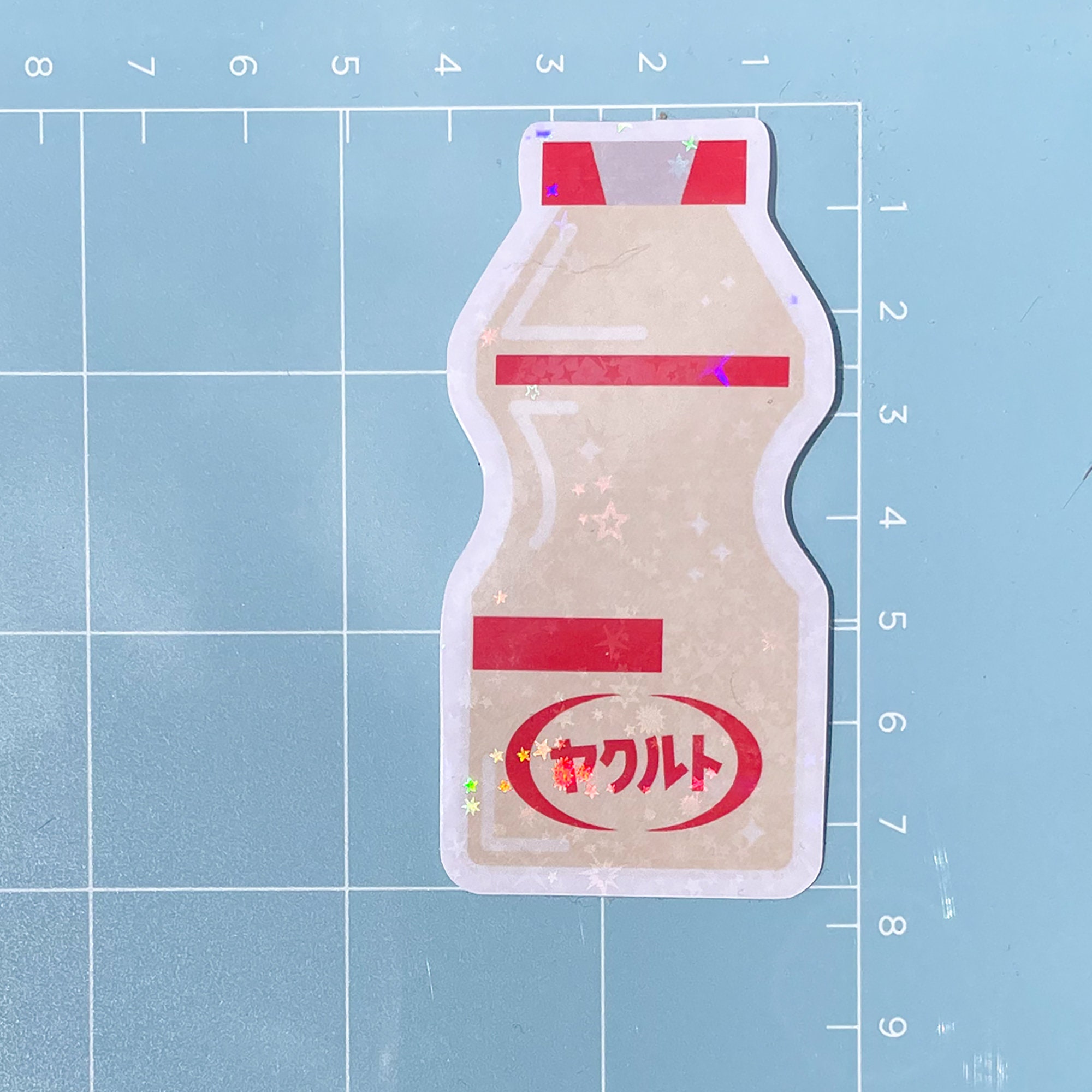 Cute Yakult Holographic Sticker for Laptops, Water Bottles, and More ...