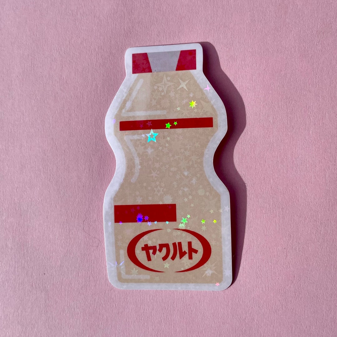 Cute Yakult Holographic Sticker for Laptops, Water Bottles, and More ...