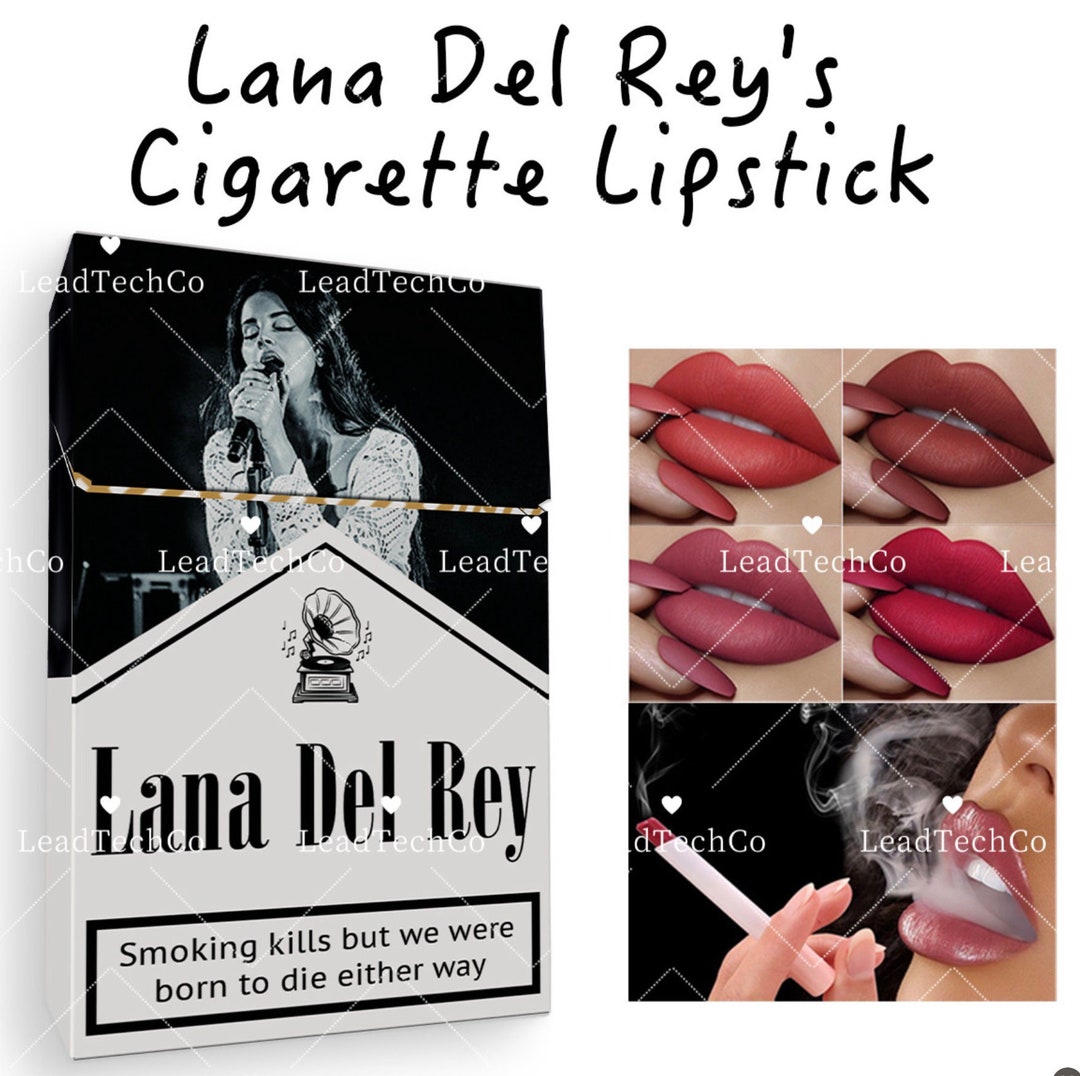 Lana Del Rey Lipstick, Lana Del Rey Cigarette Box, Lana Del Rey ...