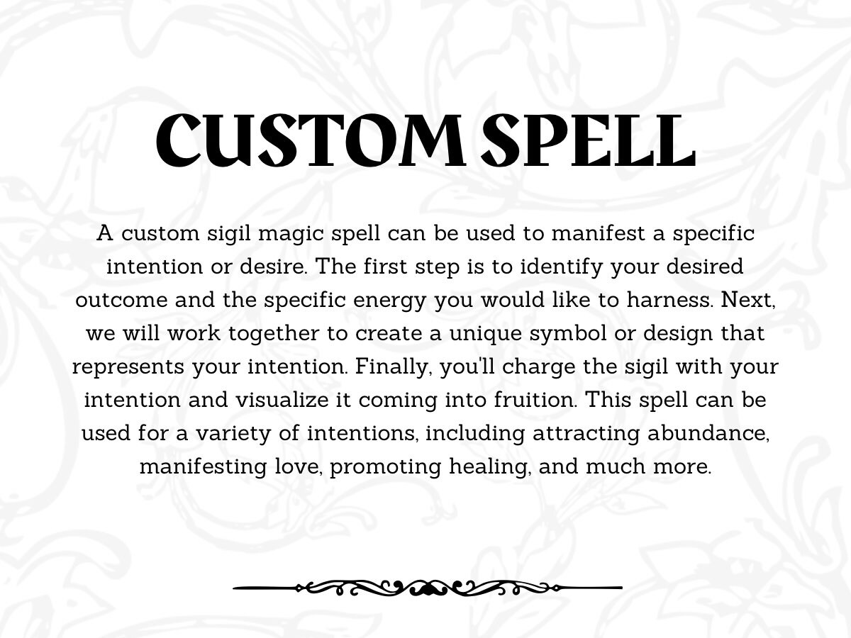 Custom Spell Casting Custom Ritual Custom Wish Same Day Spell Casting ...