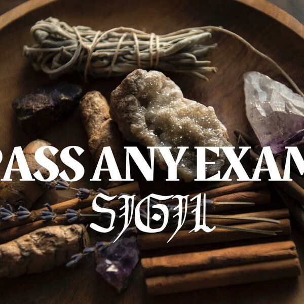 Pass Exam Sigil - Etsy