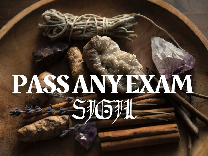 Pass Exam Spell Good Luck Spell Prosperity Spell Same - Etsy