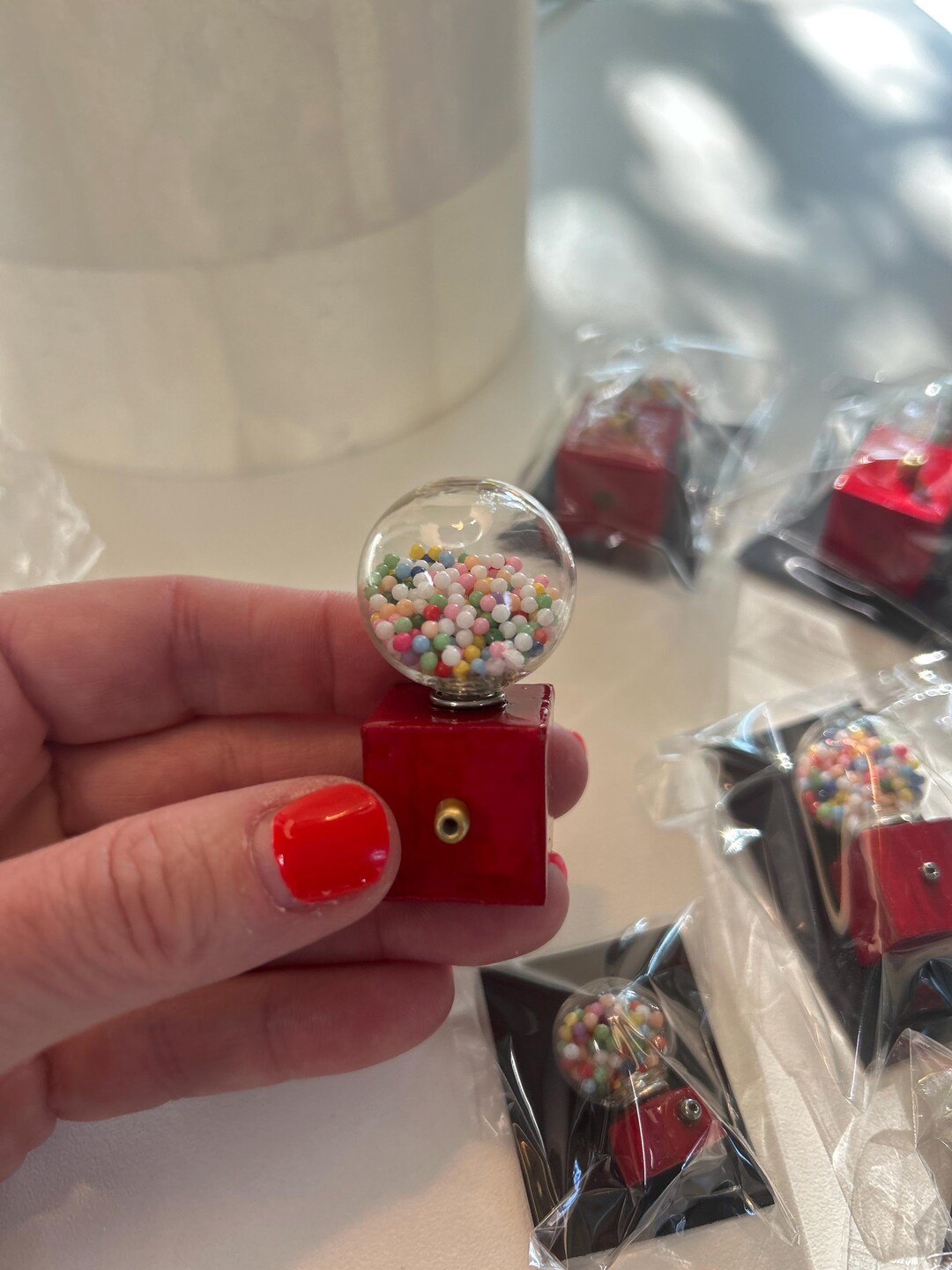 Mini Gumball Machines Great for Barbie, Dollhouse, and Maileg. - Etsy