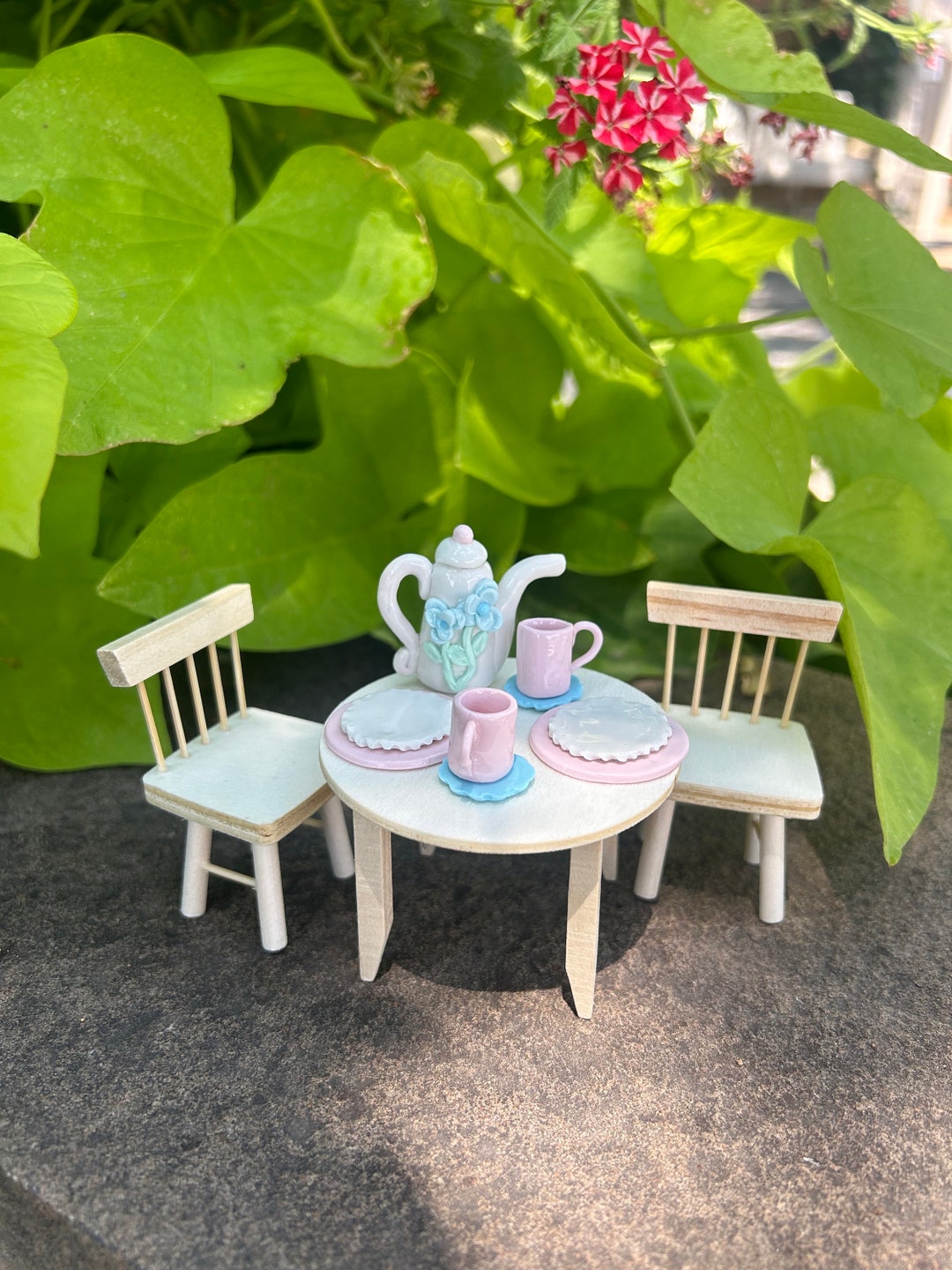 Dollhouse/barbie Tea Set. - Etsy