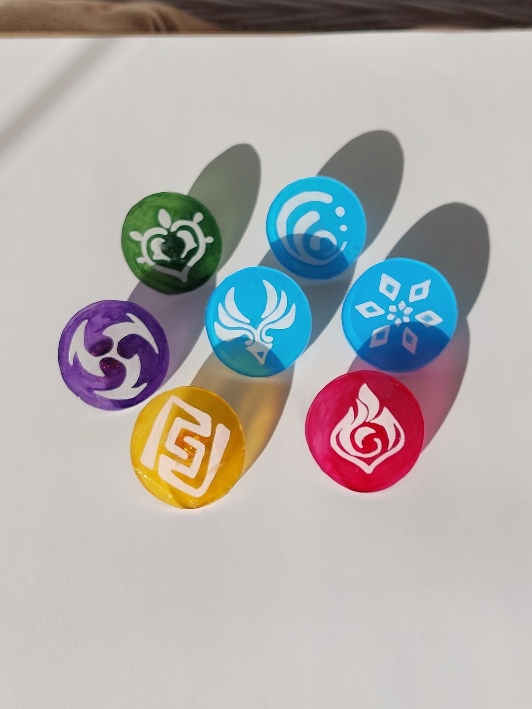 Genshin Impact Elemental Pins - Etsy