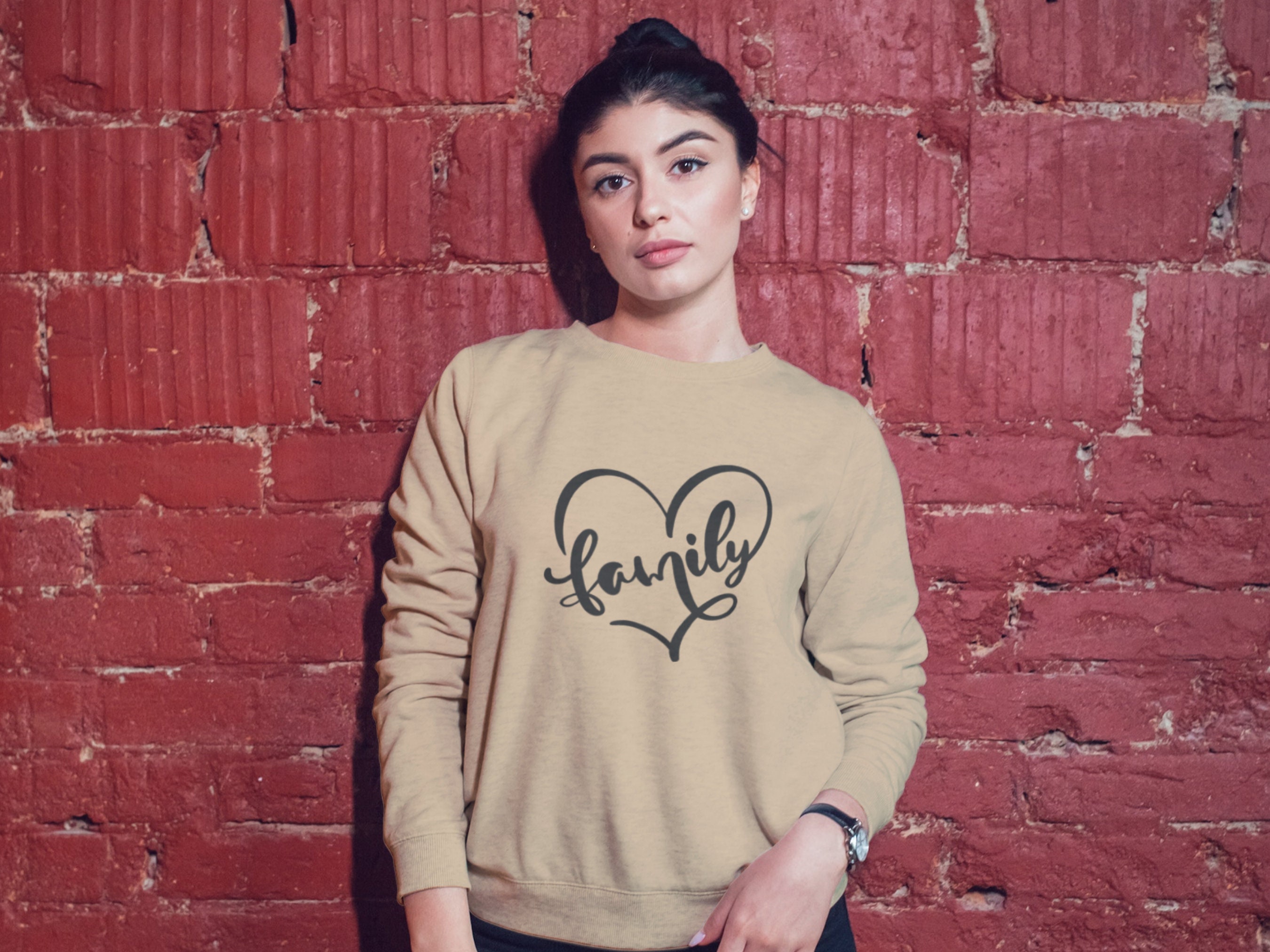 Family Heart Transparent Background Black & White SVG, PNG, JPG, Pdf ...