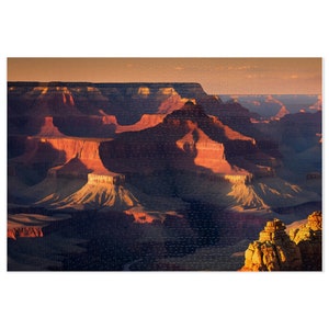 Stunning Landscape Puzzles: Grand Canyon Jigsaw Puzzle 1000-piece - Etsy