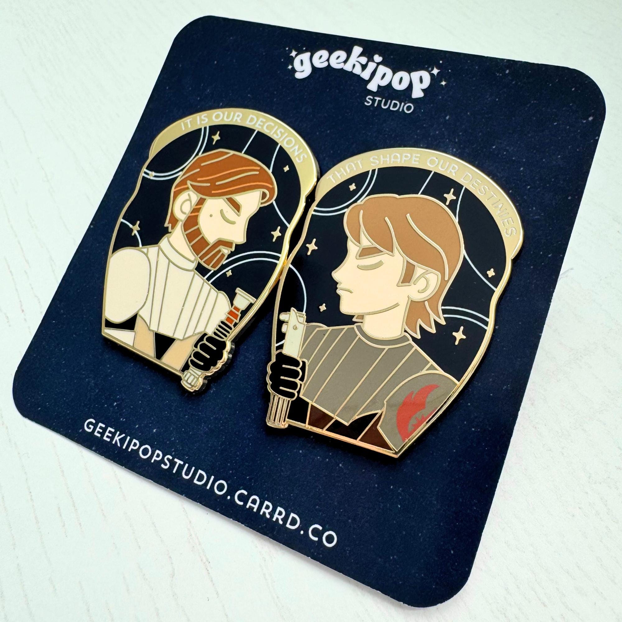 SW Master + Padawan Enamel Pin Sets - Etsy