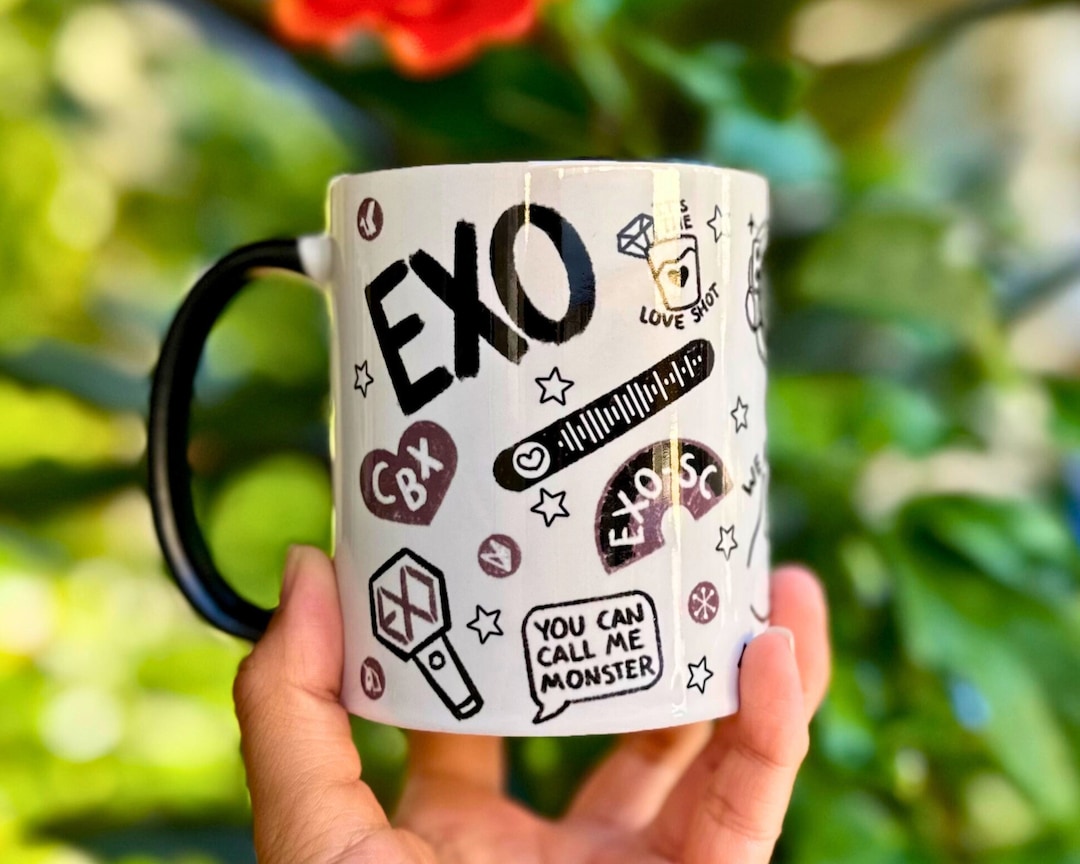 EXO Doodle Mug 11oz - Etsy